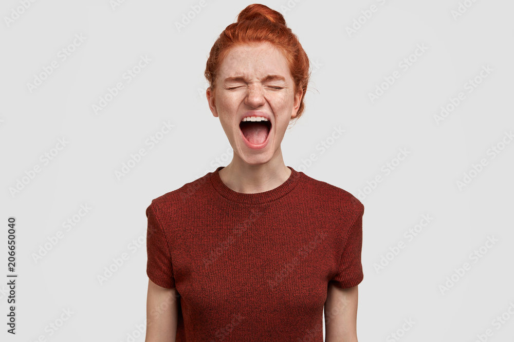 Ginger Angry Barefoot