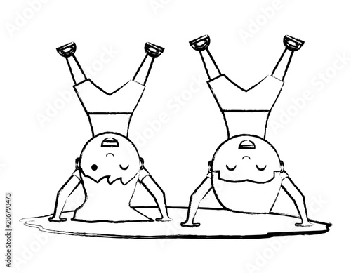 Upside Down Clipart Black And White