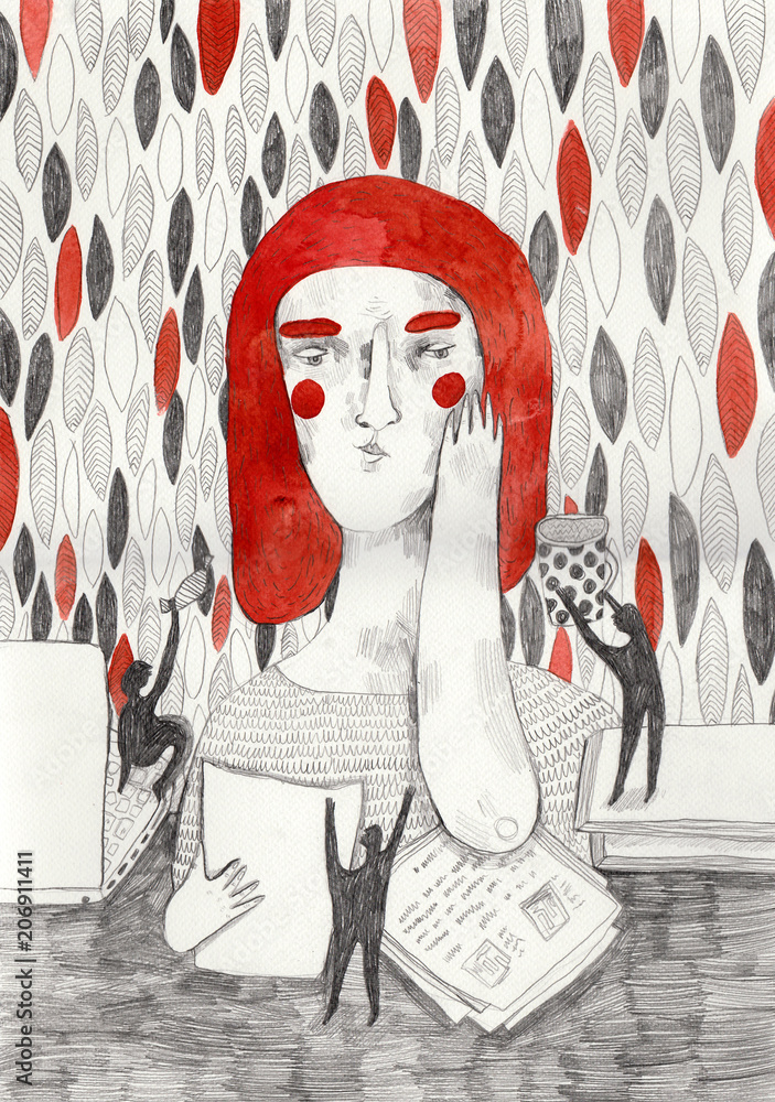 Distractions Stock Illustration | Adobe Stock