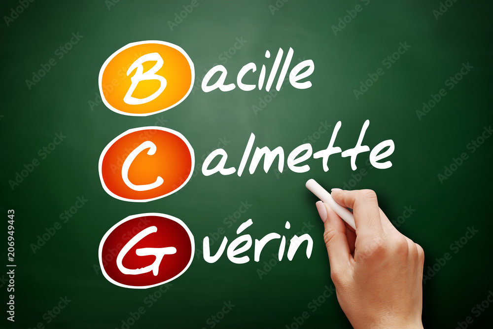 BCG - Bacillus Calmette-Guerin acronym, concept background Stock Photo ...