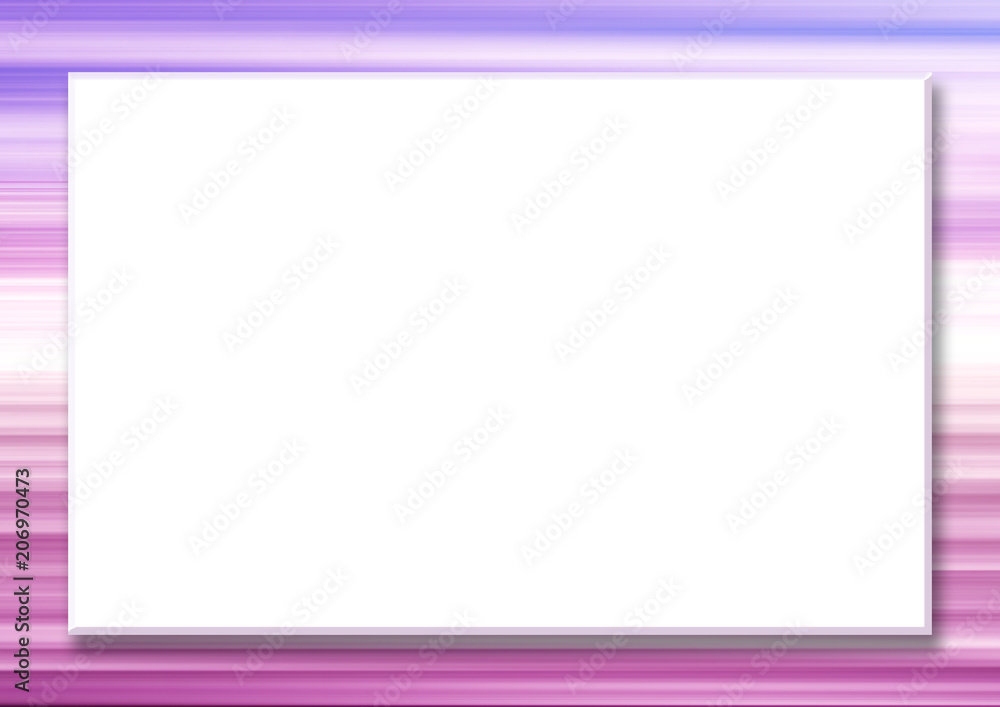 Pink And Purple Striped Border