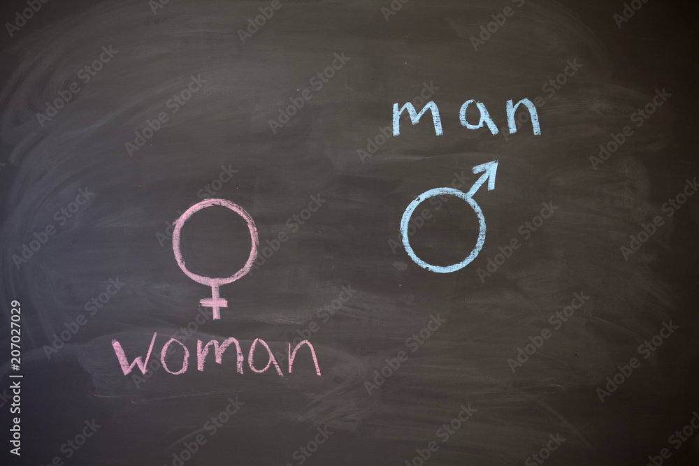The female gender symbol is equal to the male concept of gender ...