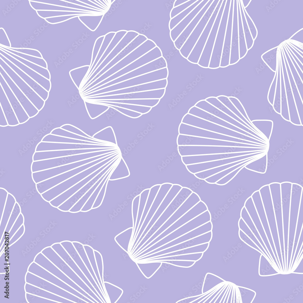 Purple Seashell