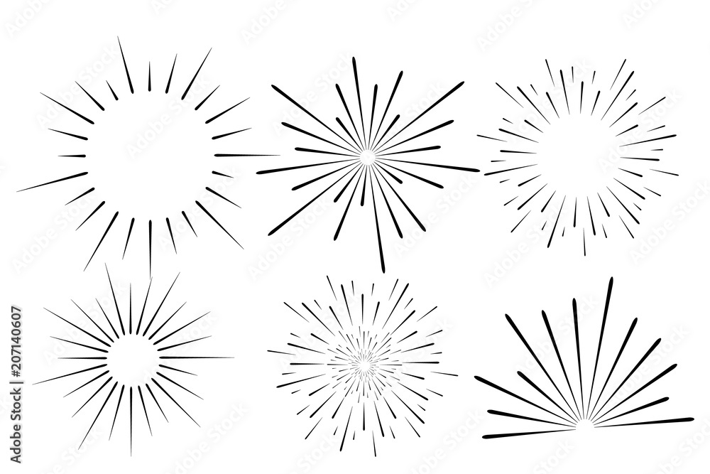 Rays Of Light Graphic