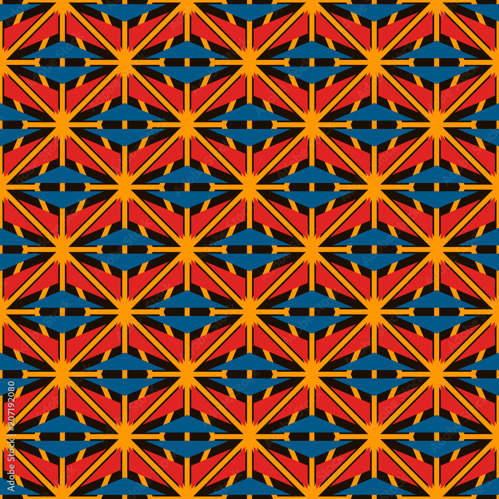 Bright African Tribal Patterns