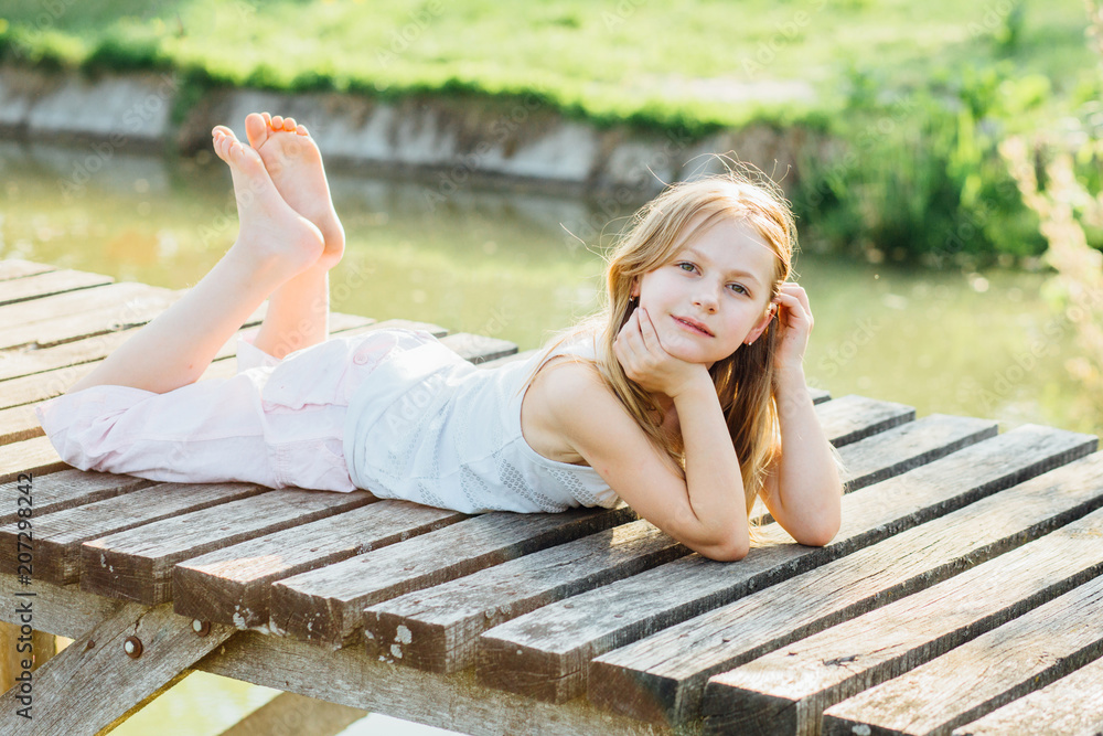 Cute 7 Year Old Girl