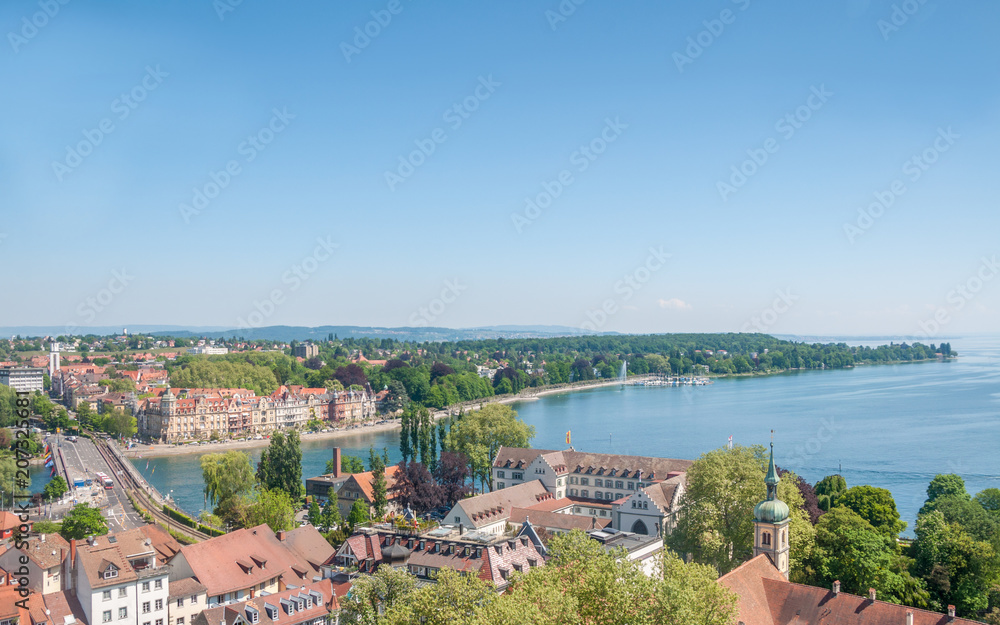 Constance au bord du lac de Constance foto de Stock | Adobe Stock