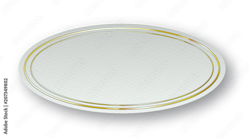 Blank Plate Template