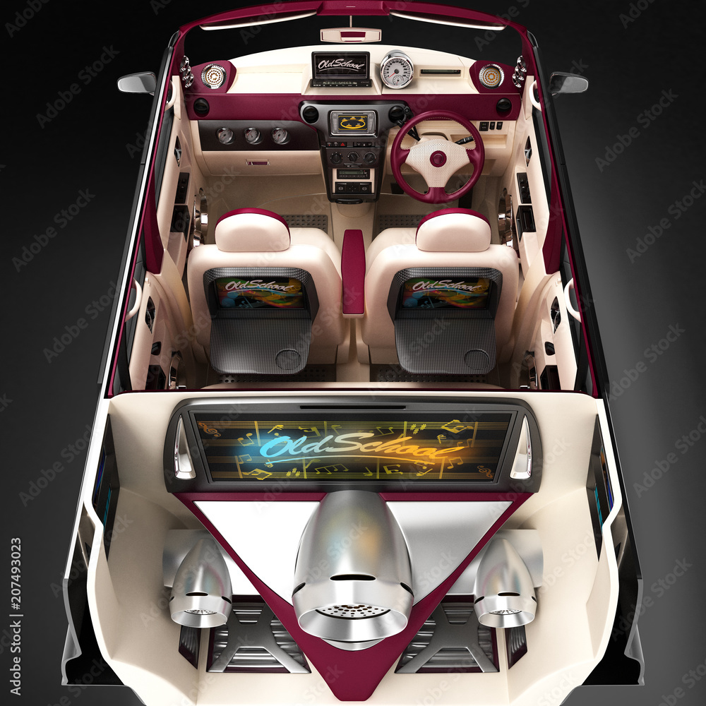 Exclusive tuning project car demo with the installation of an acoustic ...