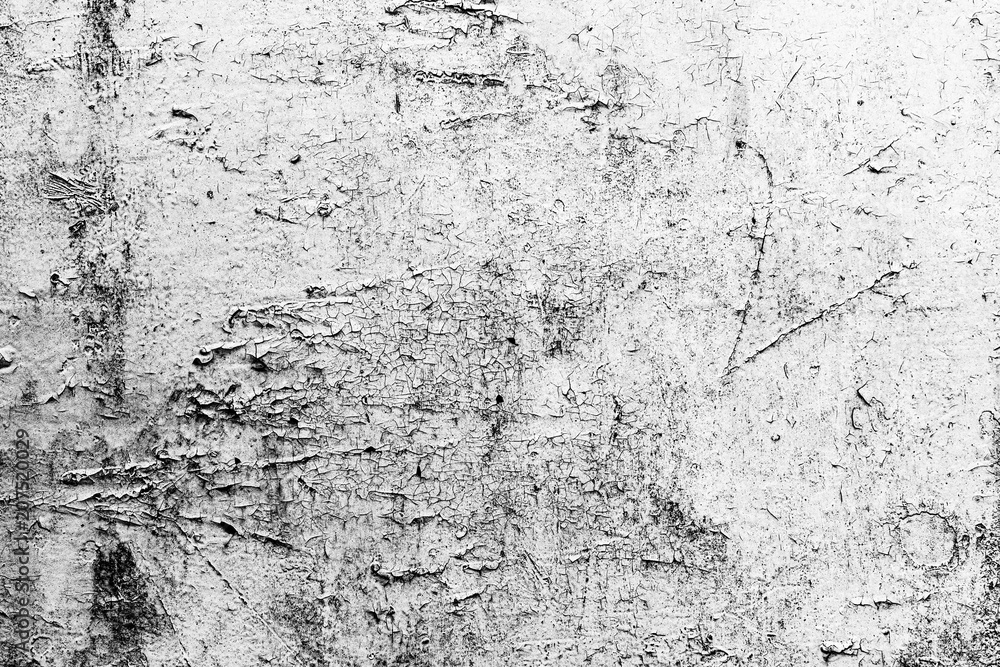 stressed overlay texture of rusted peeled metal. grunge background ...