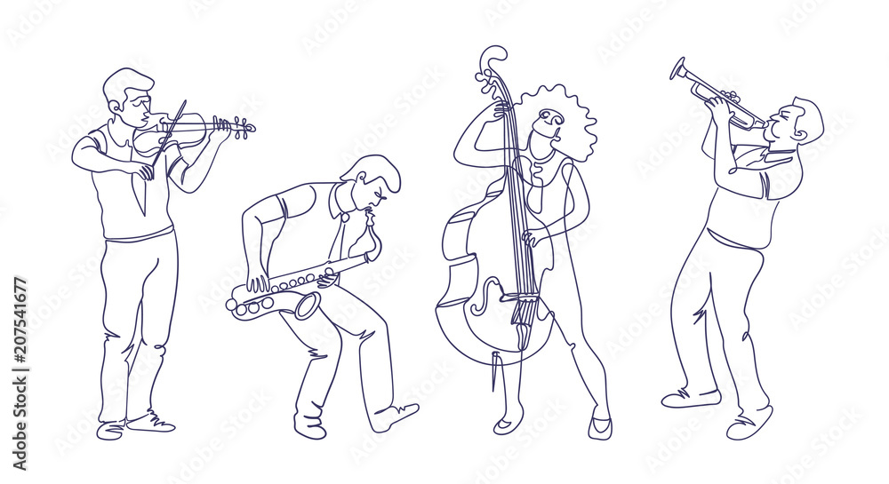 Jazz Drawing