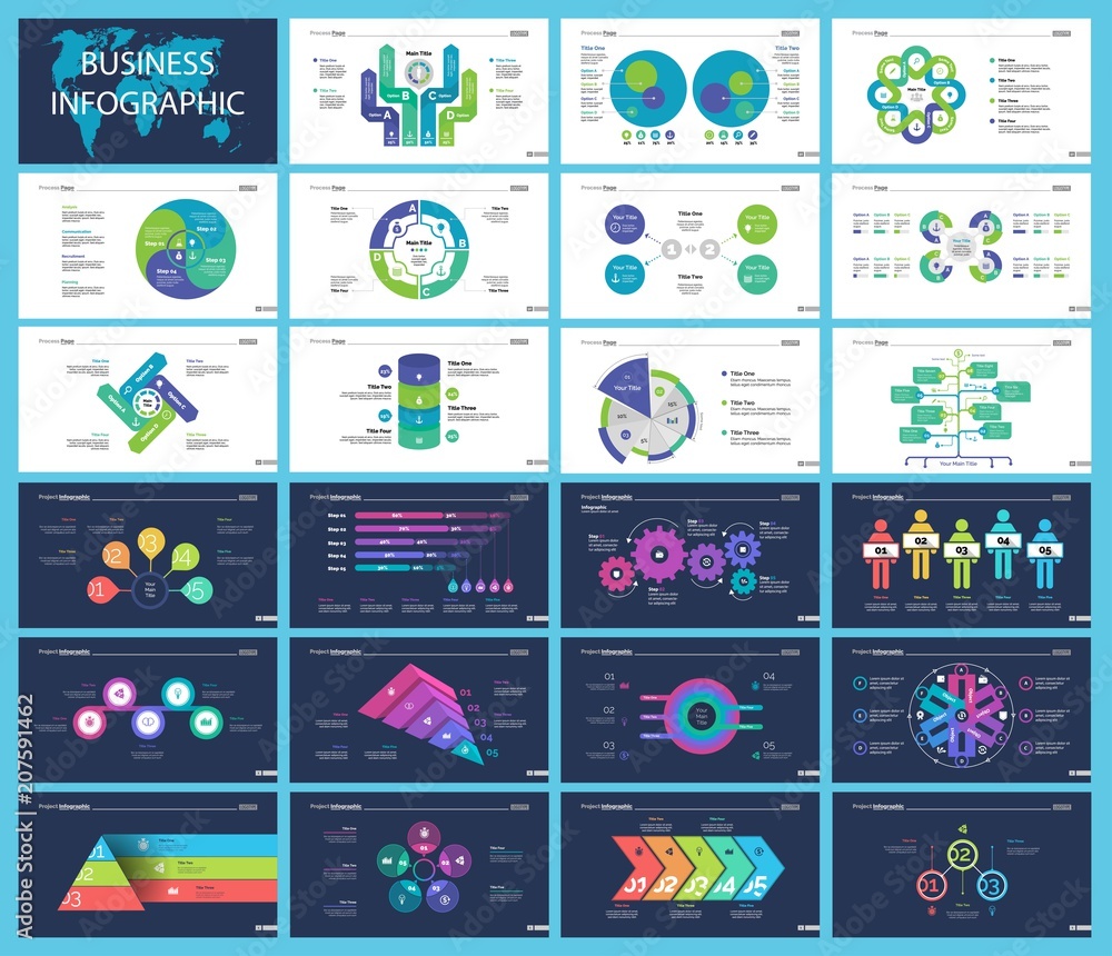 Creative business infographic design for management concept. Can be ...