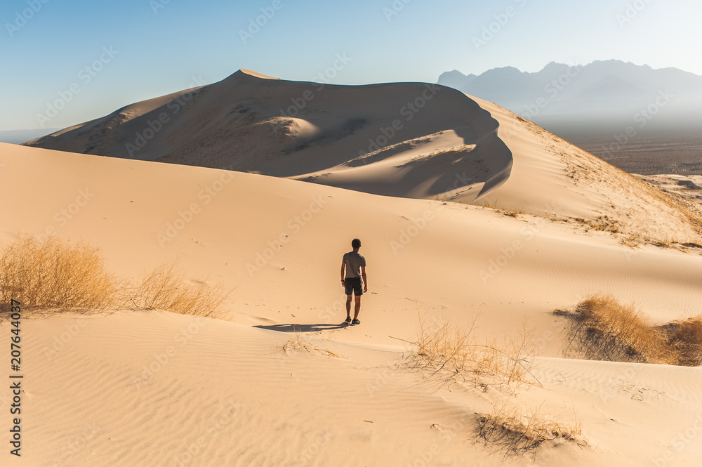 Lost Person In Desert
