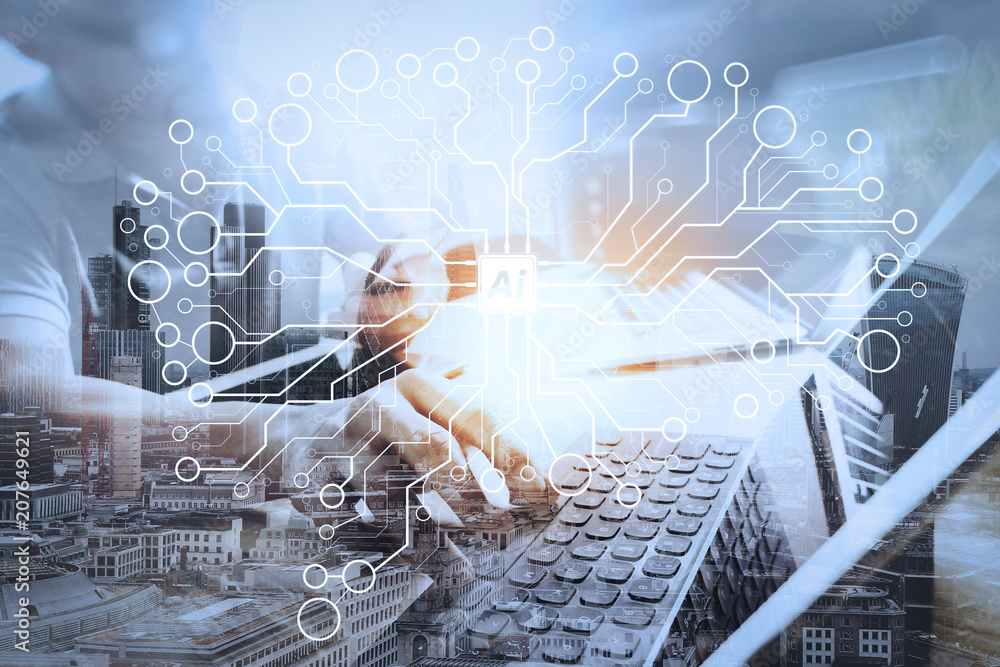 Outsource Developer working on marble Desk Working Laptop Computer ...