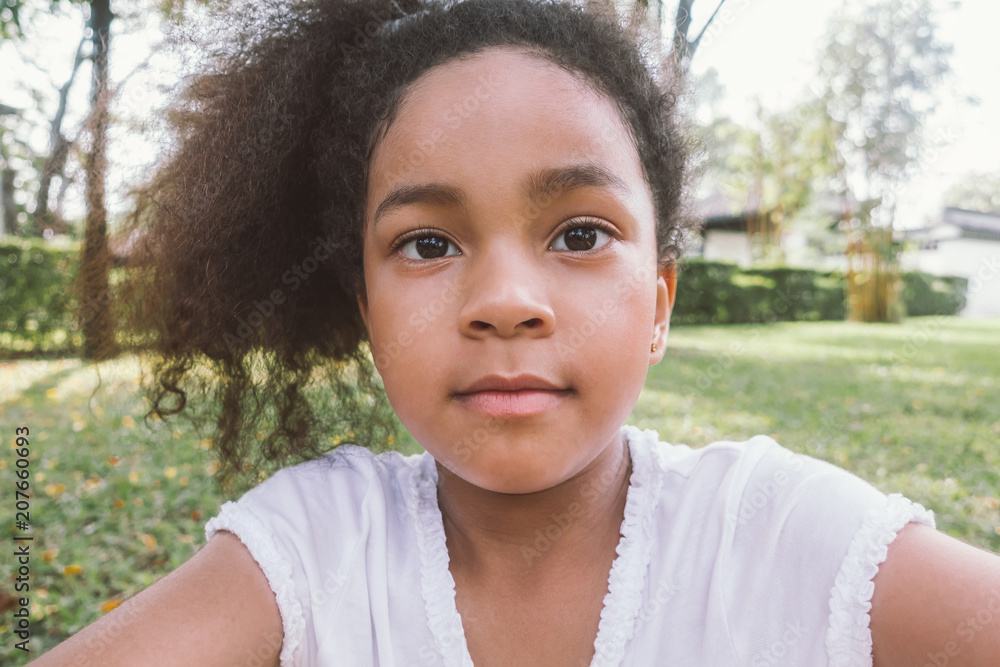 Mixed Girl Selfie