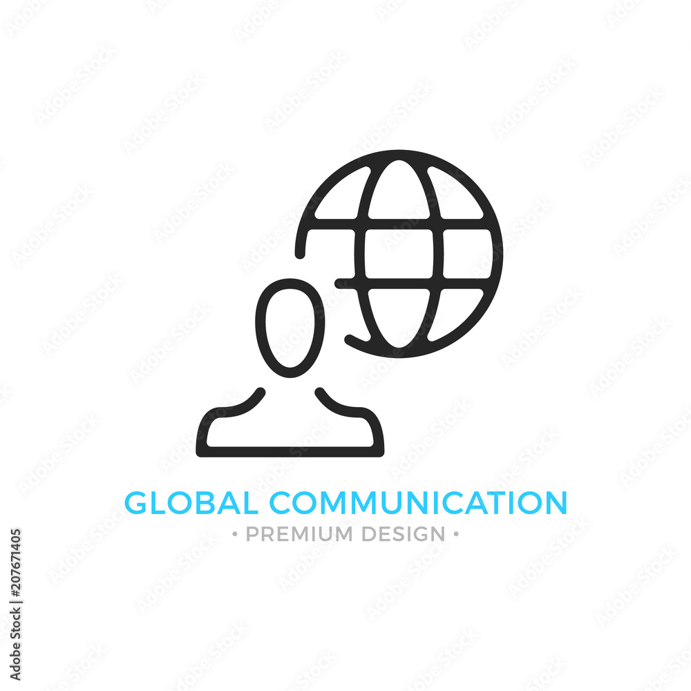 Global Communication Icon