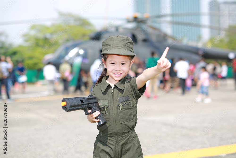 Military Little Girl Costume
