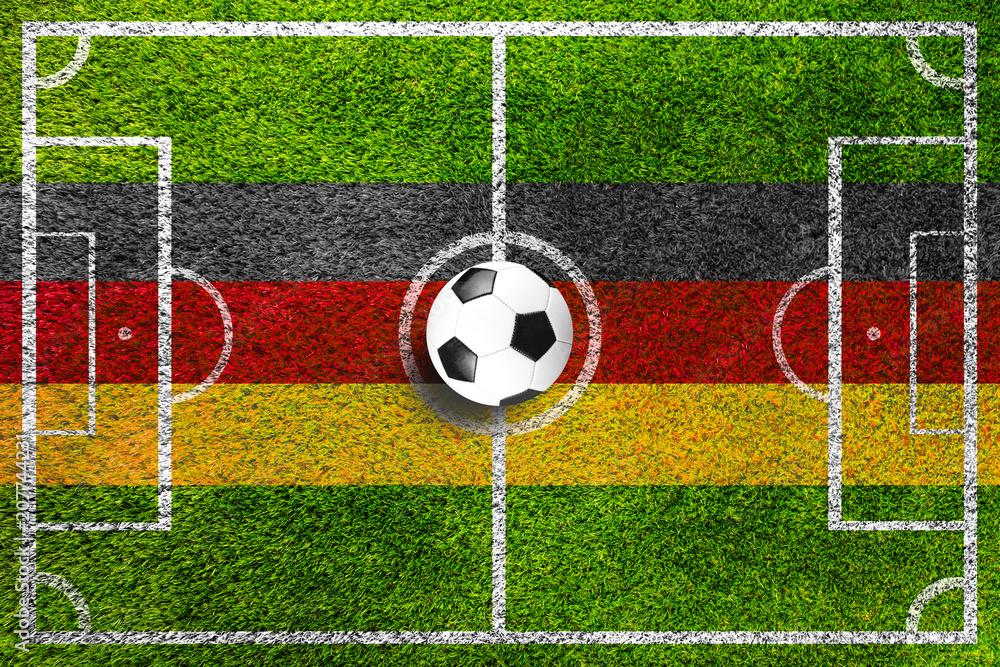 Fußball Spielfeld Hintergrund (rasen) Stock-Foto | Adobe Stock