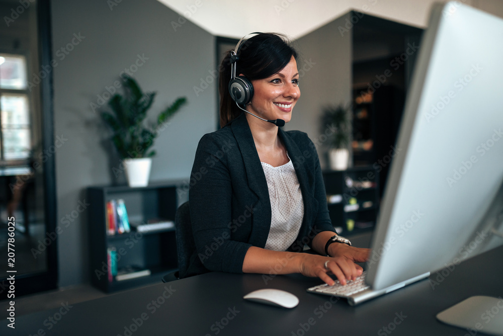Customer support call. Stock Photo | Adobe Stock