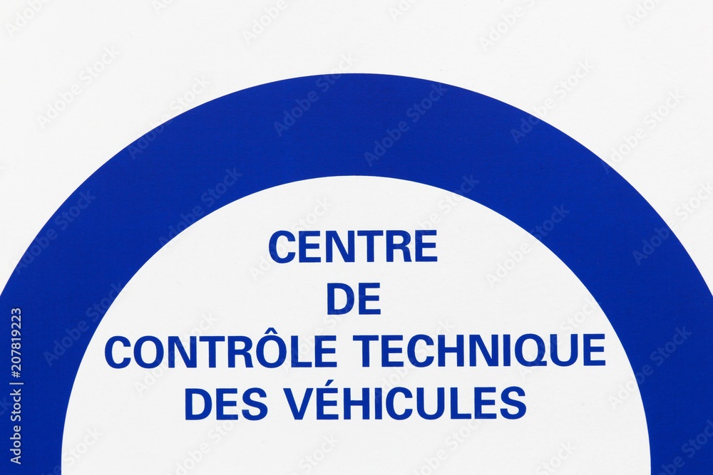 Centre de contrôle technique des véhicules Stock Photo | Adobe Stock
