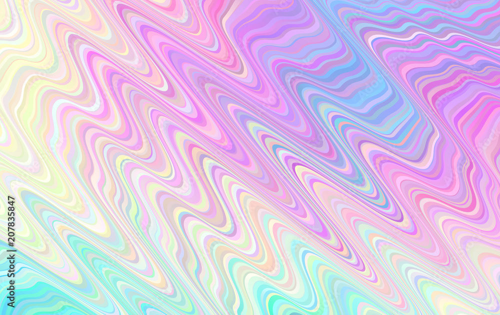 Holographic Distorted Wavy Stripes Vector Background. Vivid Gradient ... Holographic Distorted Wavy Stripes Vector Background. Vivid Gradient ...