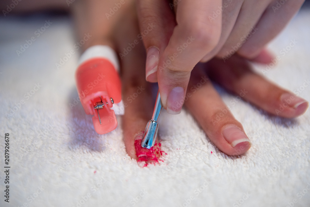 Plastic Spatula For Manicure