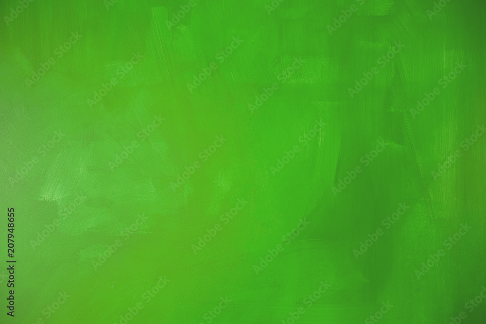 Green background, abstract paint texture wall, blank green color wall ...