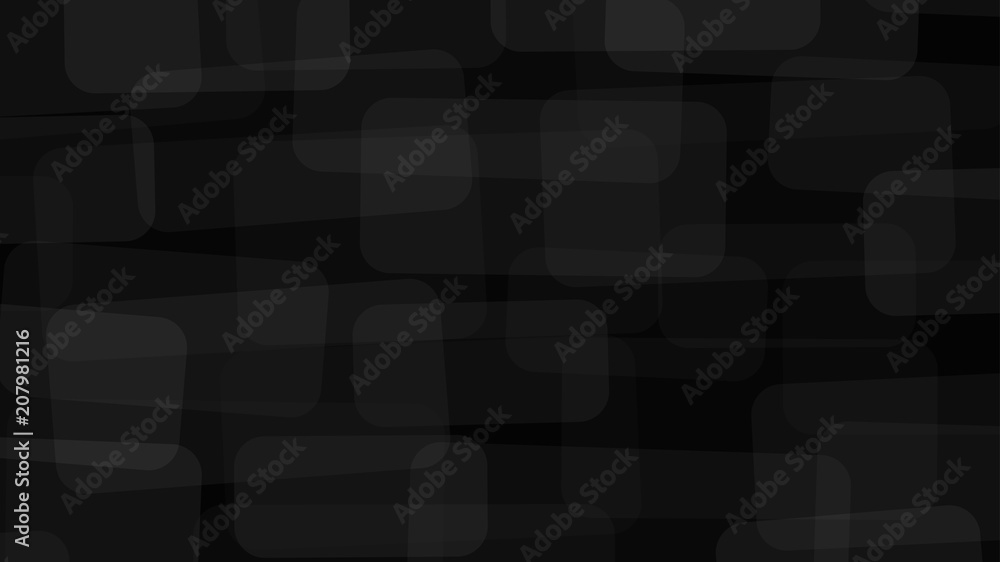 Abstract background of translucent rectangles with rounded corners in ...