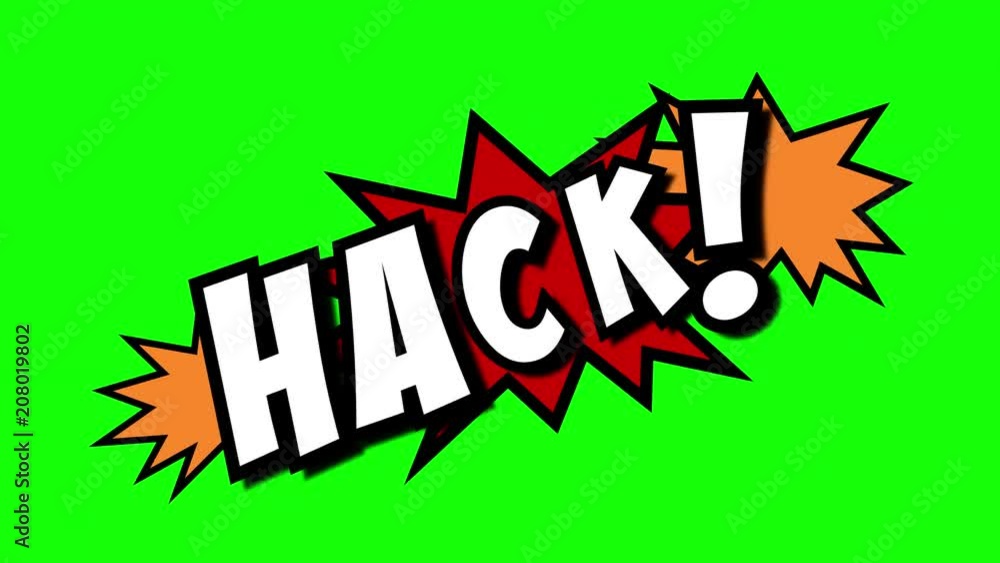 A comic strip speech cartoon animation with an explosion shape. Words ...