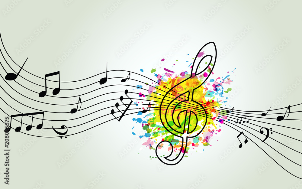 Creative Music Notes Pictures