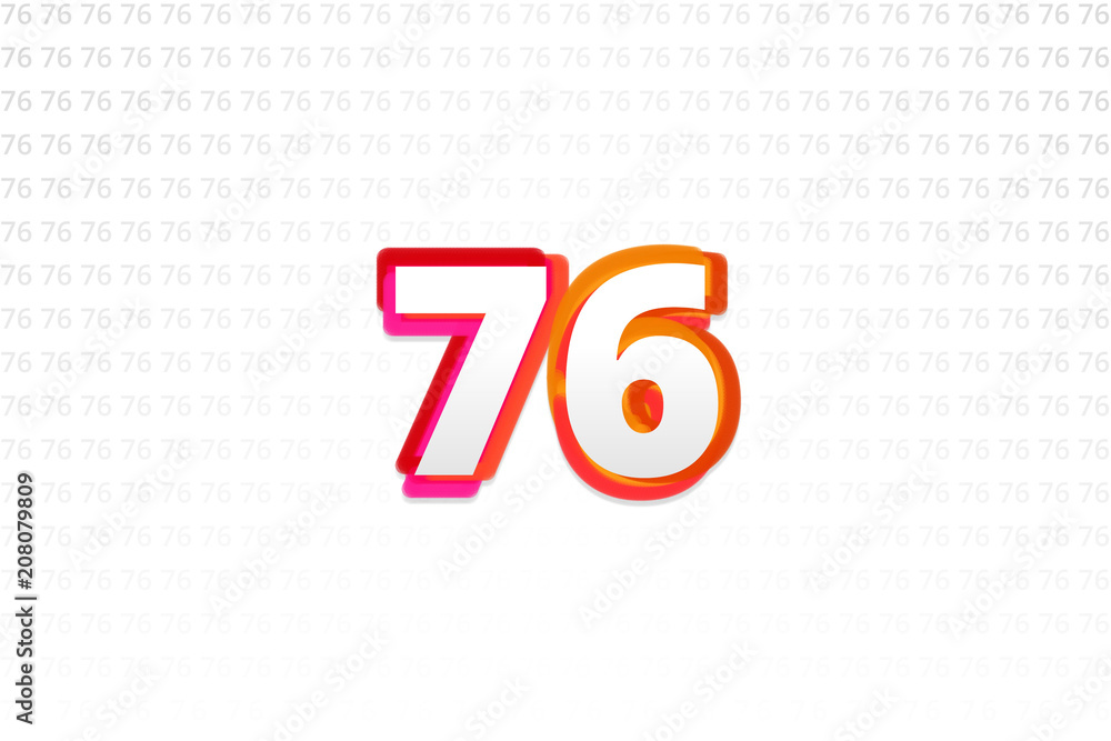 Number 76 on Number 76 background Stock Illustration | Adobe Stock Number 76 on Number 76 background Stock Illustration | Adobe Stock