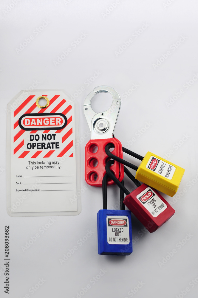 Lock out & Tag out , Lockout station,machine - specific lockout devices ...