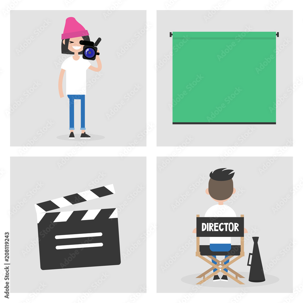 Film Production Clip Art