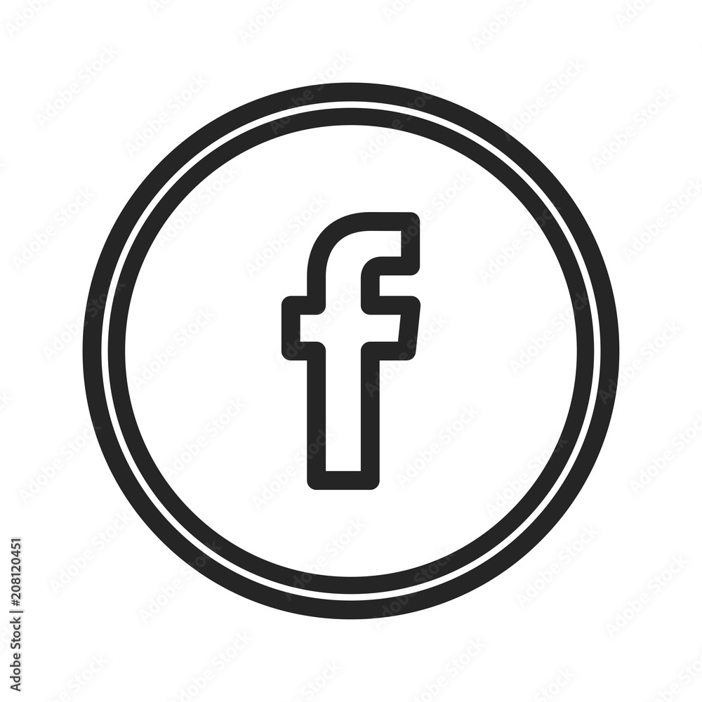 F letter icon Stock Vector | Adobe Stock