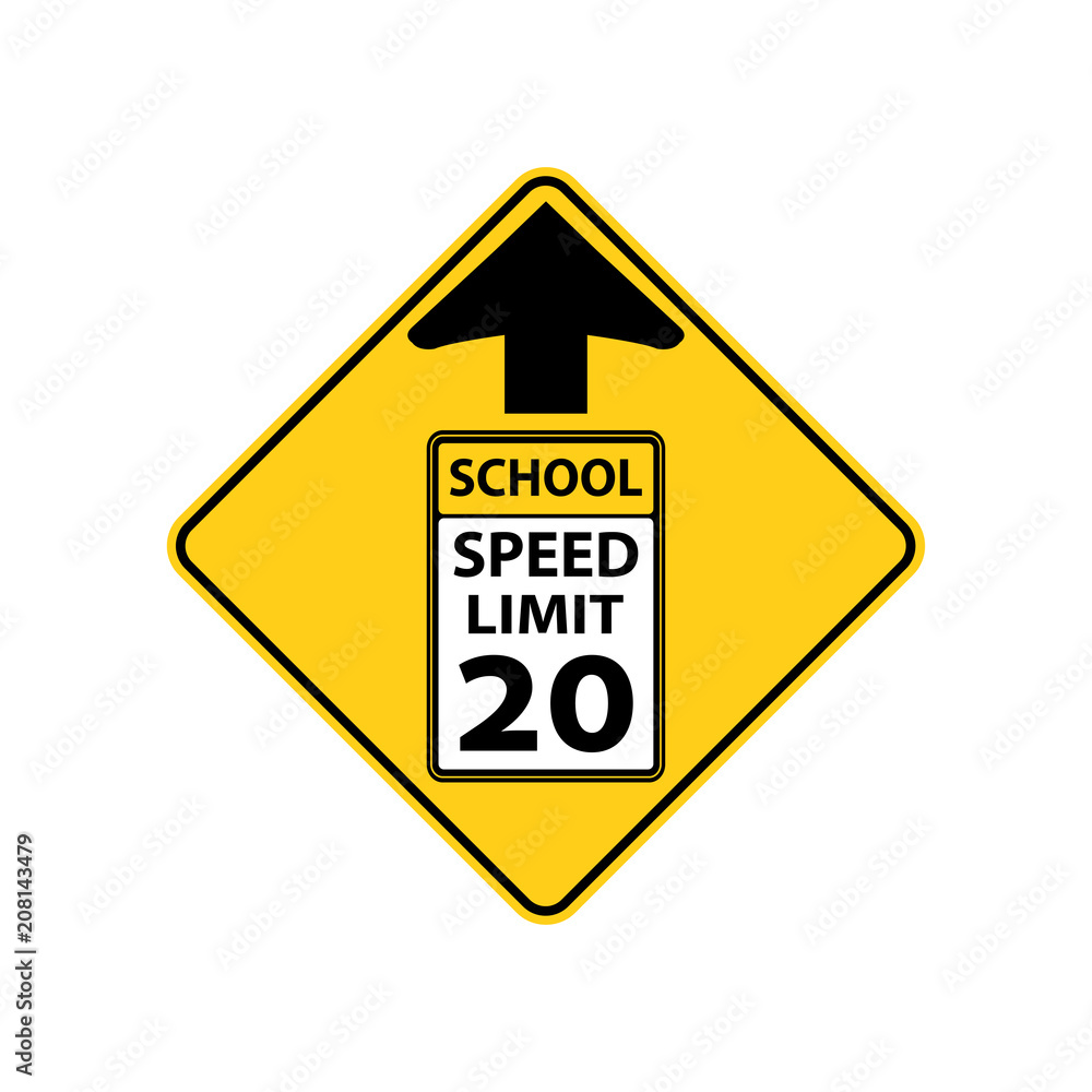 Reduced Speed Zone Ahead