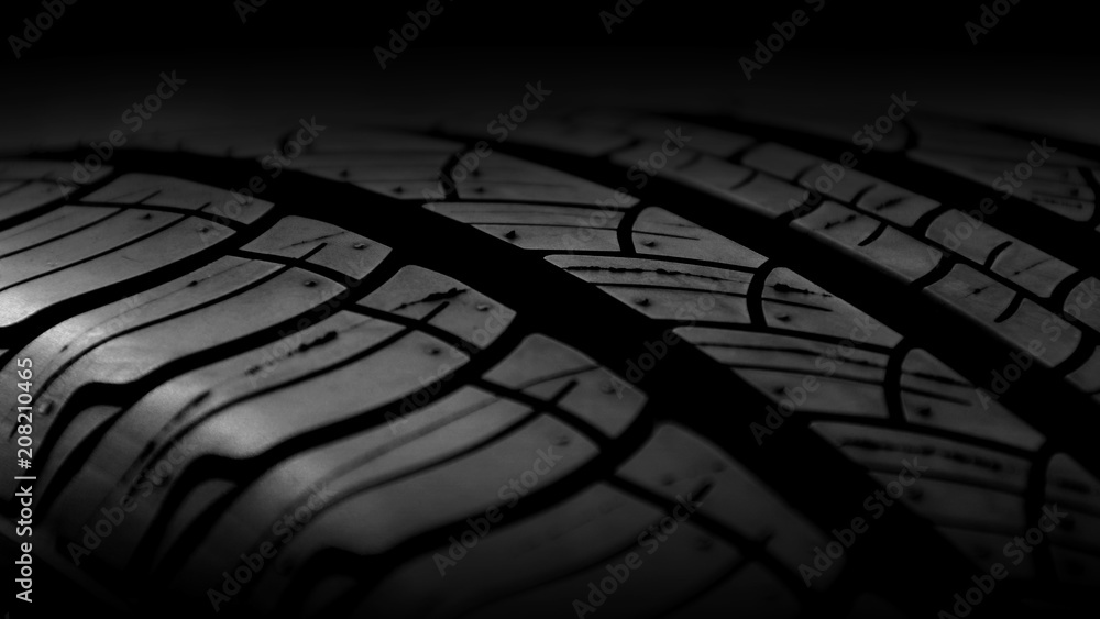 new tire texture - background Stock Photo | Adobe Stock