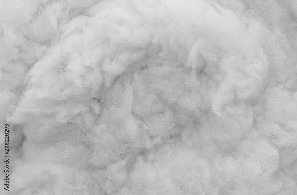 Wool texture backgrou. Apart of luxury white long wool coat, close-up ...
