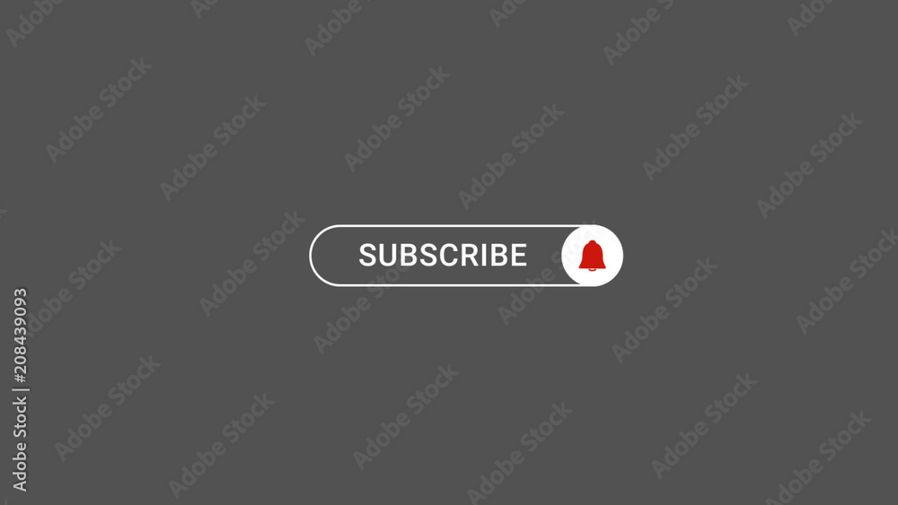 Circle Subscribe Lower Third Stock Template | Adobe Stock