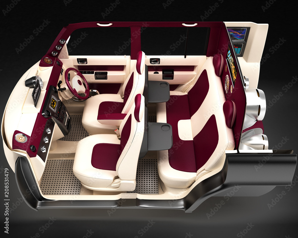 Exclusive tuning project car demo with the installation of an acoustic ...