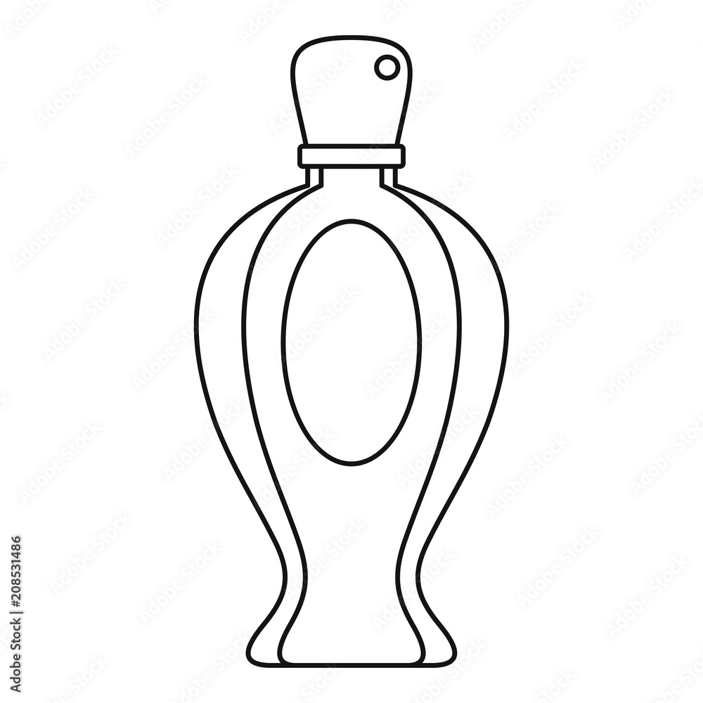 Perfume Bottle Outline