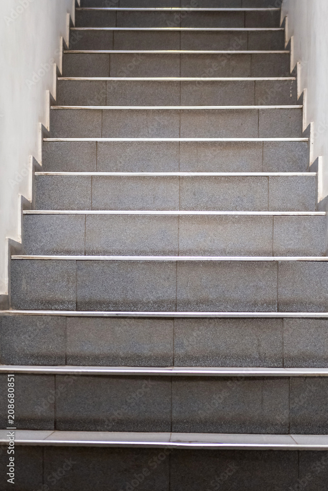 Stairs. Abstract steps. Stairs in the city. Granite stairs. Stone ...