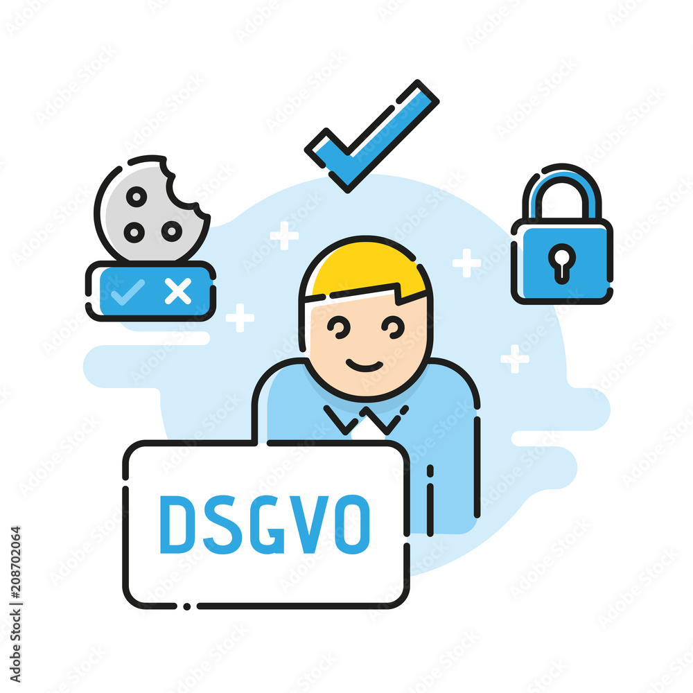 General Data Protection Regulation, germany. Digital and internet ...