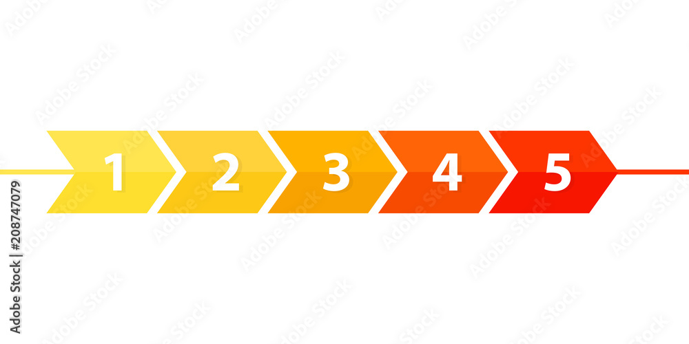 Process path infographic Stock Vector | Adobe Stock
