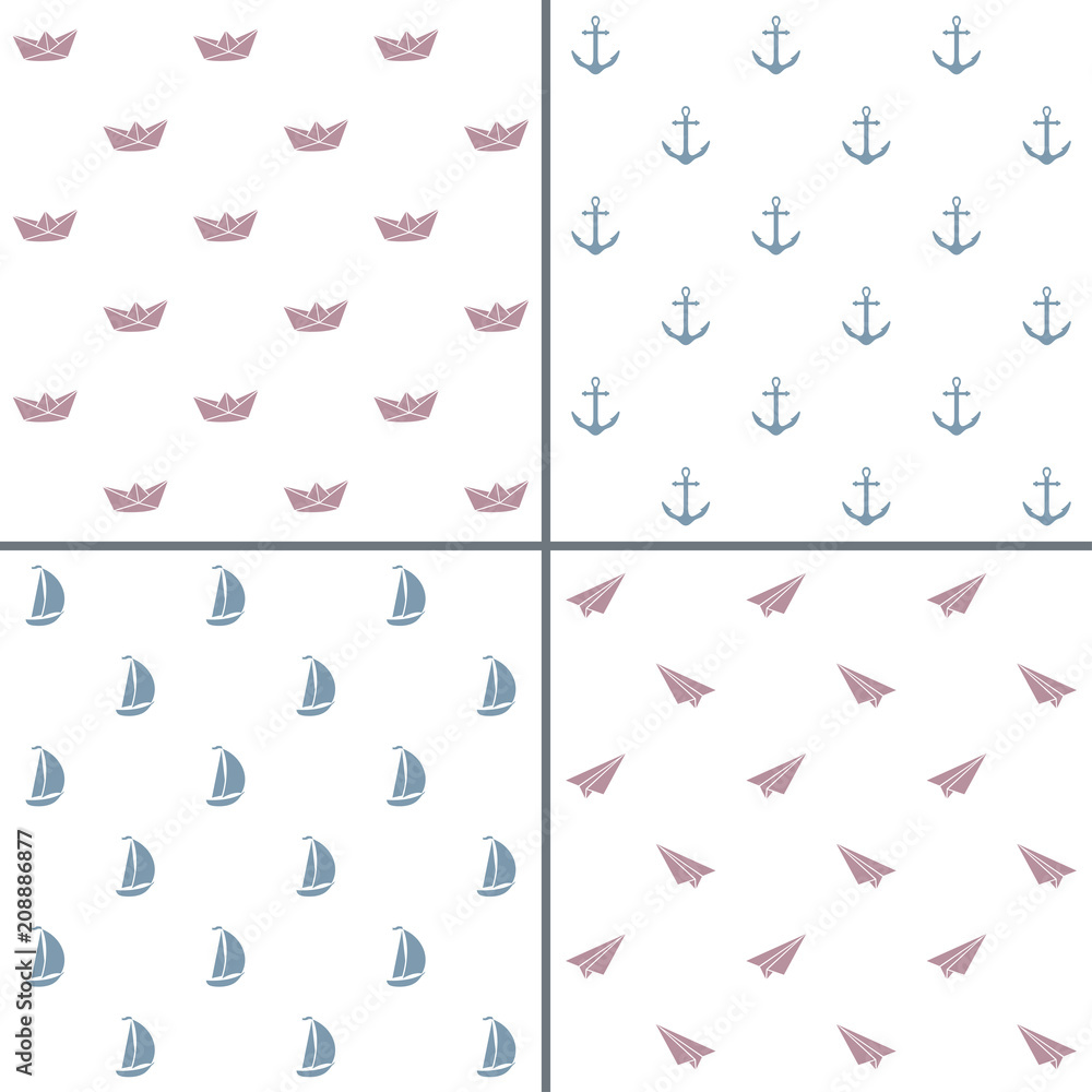 Colorful Anchor Patterns