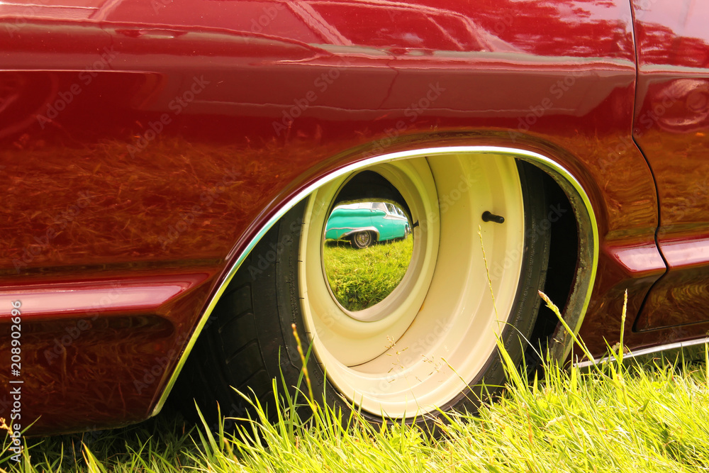 bristol-england-june-10-2018-american-car-show-pre-50-the