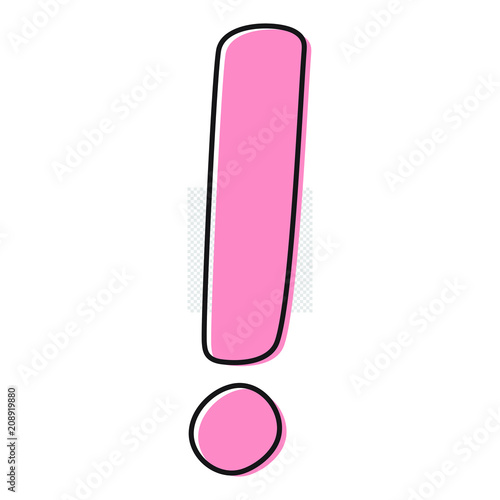 Cartoon Exclamation Mark