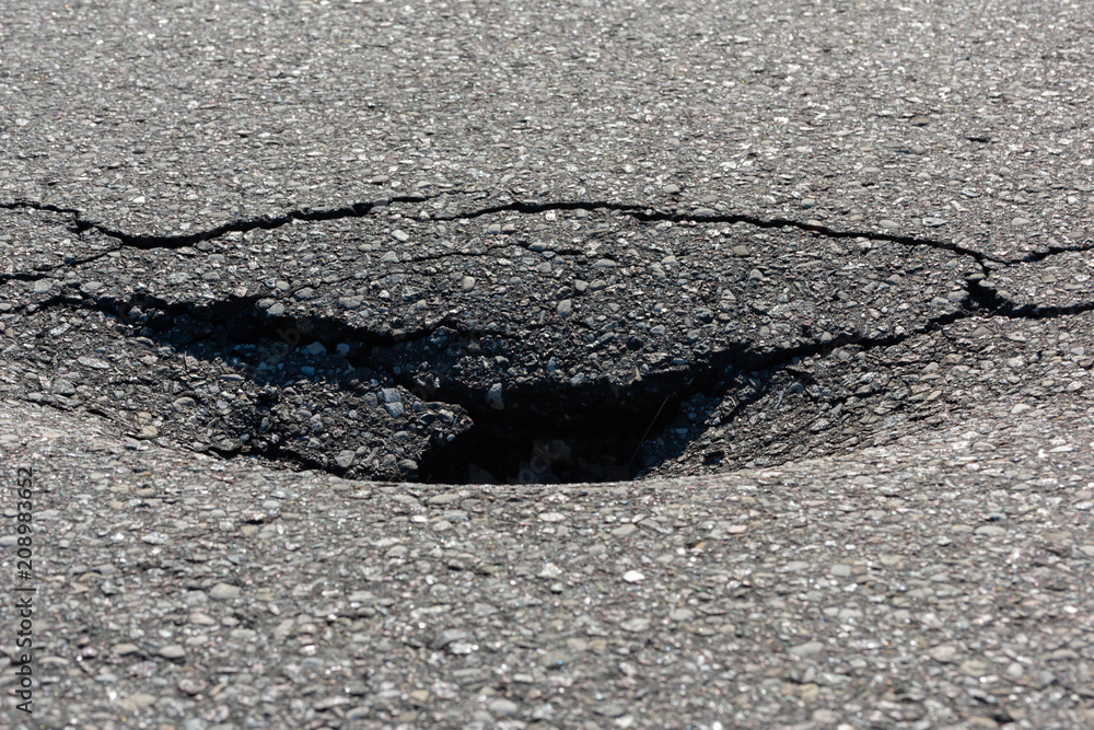 Black Hole Found In Road