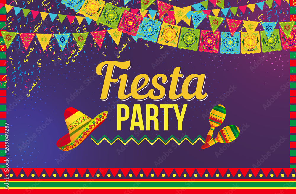 Stylish vector design of multicolored poster with flags and ornaments ...