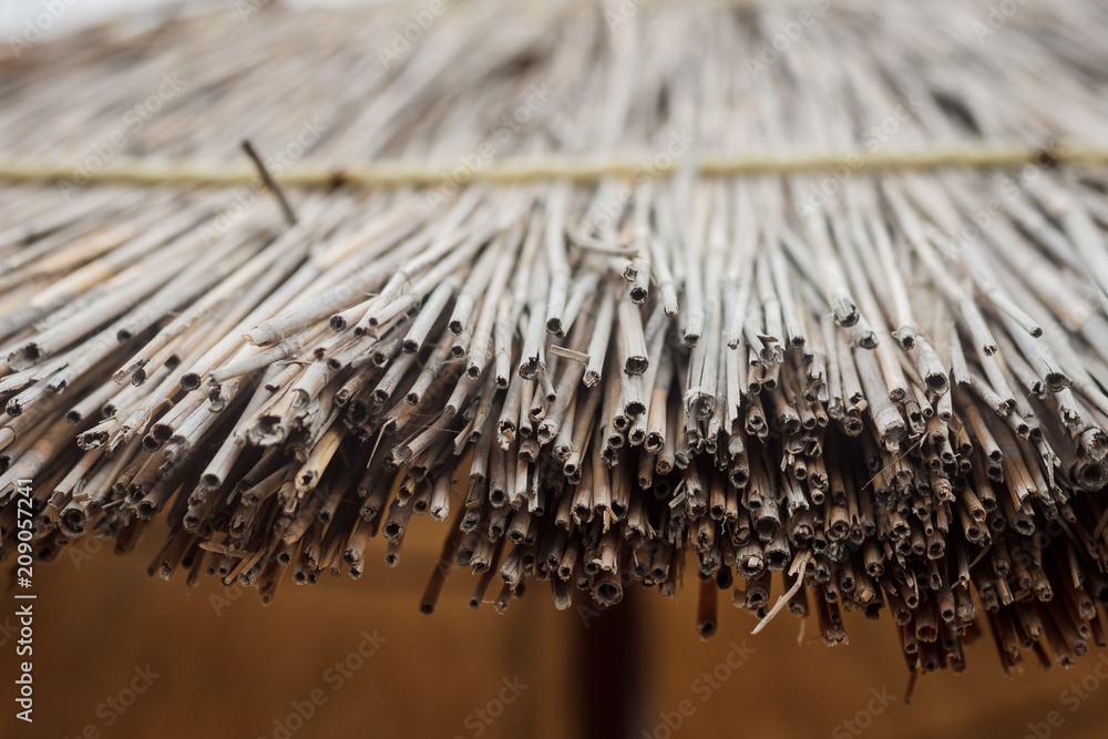 Straw tied with a rope Stock Photo | Adobe Stock
