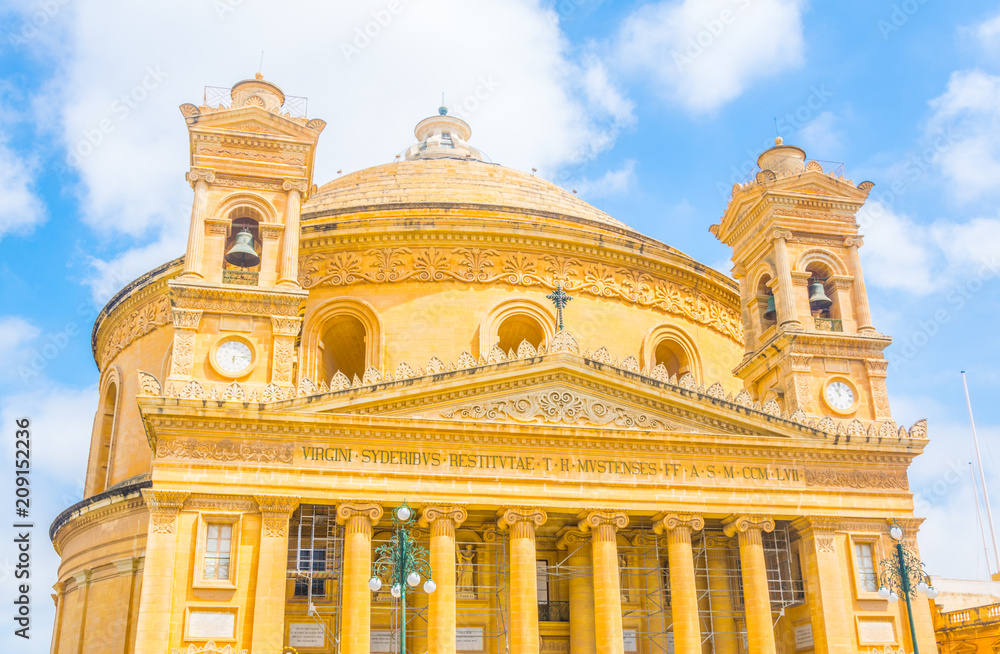 Rotunda in Mosta, Malta Stock Photo | Adobe Stock